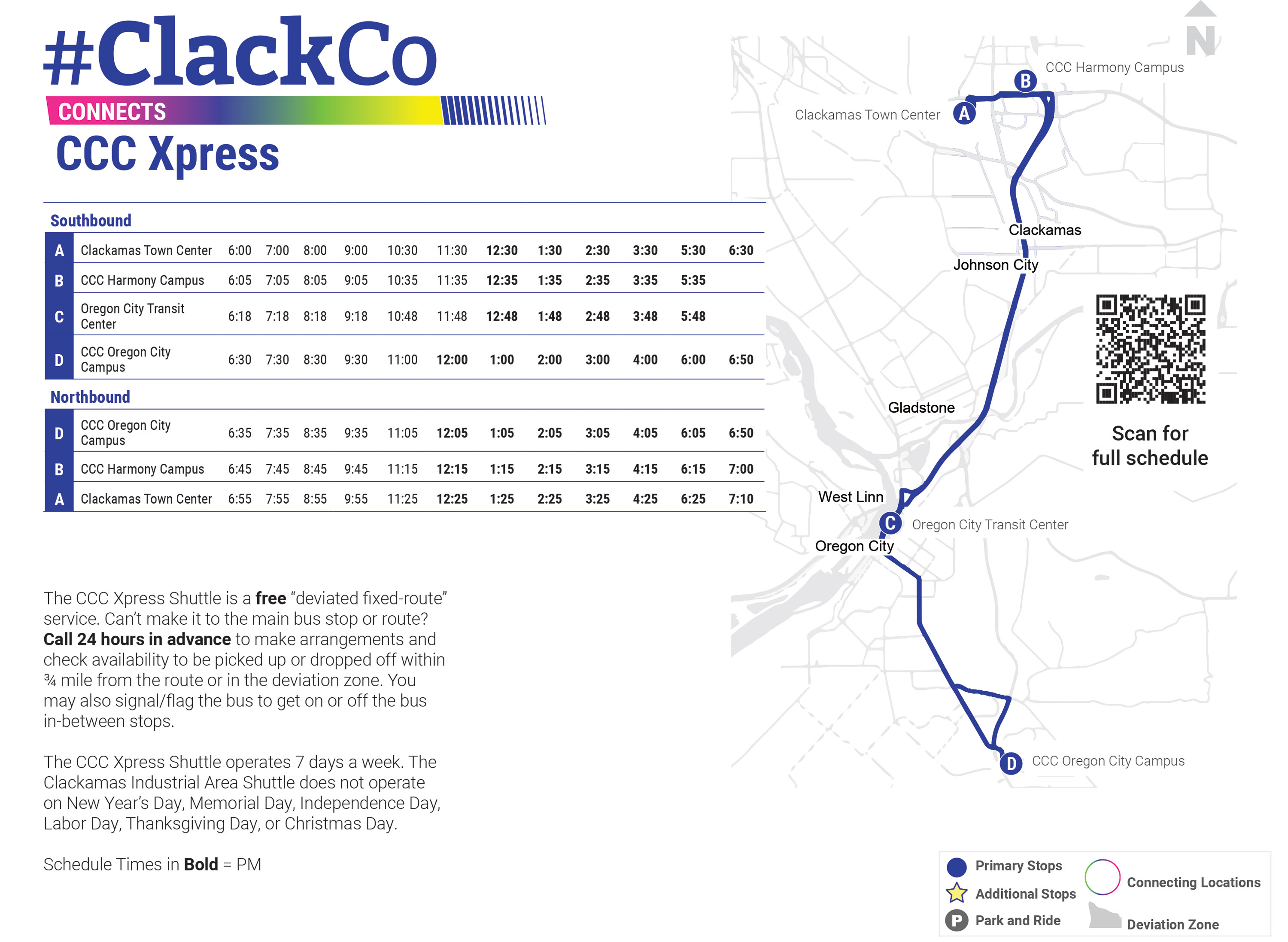 Clackamas County Connects Shuttle Service | Clackamas County