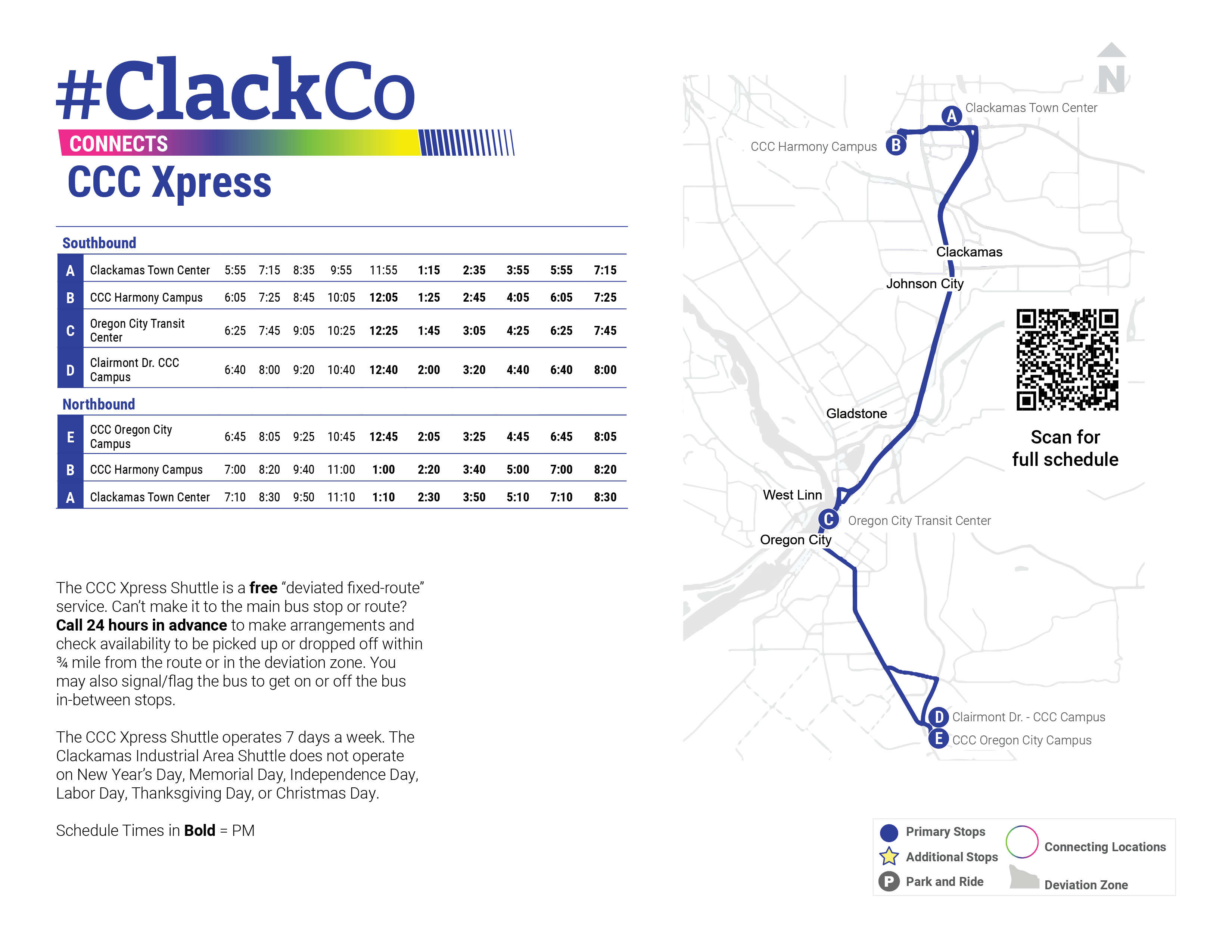 Clackamas County Connects Shuttle Service | Clackamas County